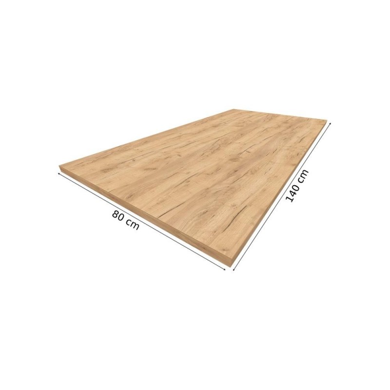 Plateau de table et bureau Chêne Craft 140x70 | POKAR
